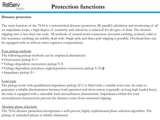7SA61 Distance Protection Relay For All Voltage Levels | PDF