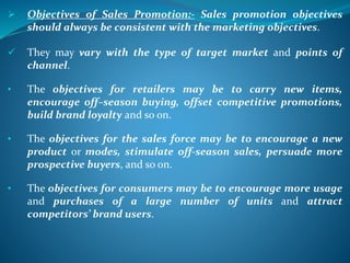 Sales promotion 1 | PPT
