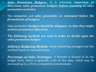 Sales promotion 1 | PPT