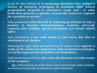 Sales promotion 1 | PPTX