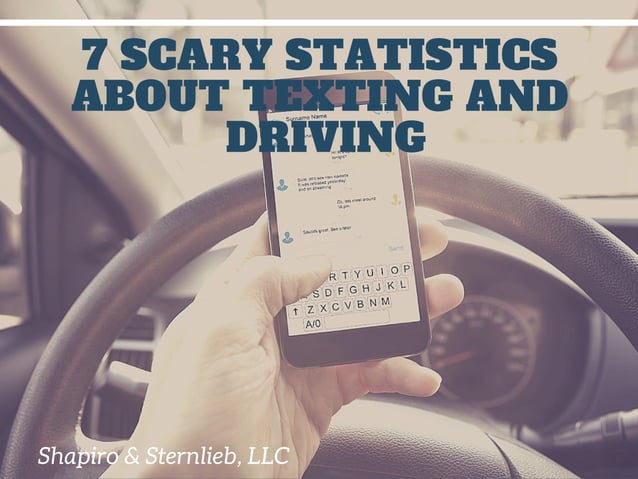 7 Scary Statistics About Texting and Driving | PDF