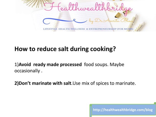 7 Scary truths about hidden salt in your diet | PPT