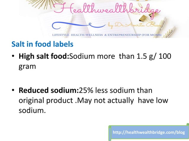7 Scary truths about hidden salt in your diet | PPT