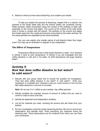Grade 7 Learning Module in Science (Quarter 1 to 4) | PDF