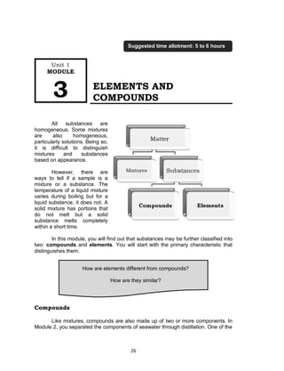 Grade 7 Learning Module in Science (Quarter 1 to 4) | PDF