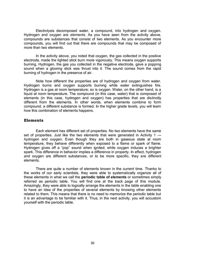 Grade 7 Learning Module in Science (Quarter 1 to 4) | PDF