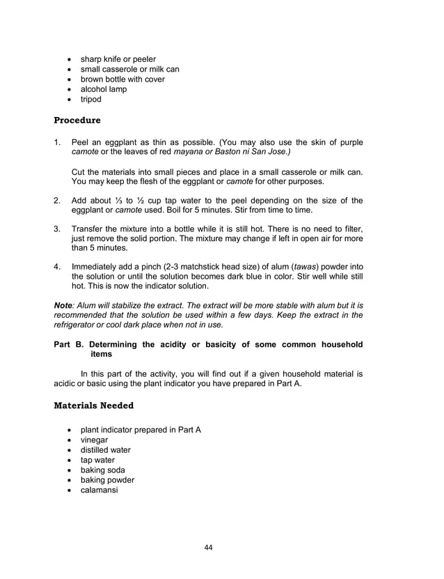 Grade 7 Learning Module in Science (Quarter 1 to 4) | PDF