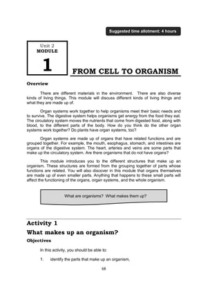 Grade 7 Learning Module in Science (Quarter 1 to 4) | PDF
