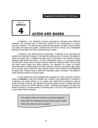 Grade 7 Learning Module in Science (Quarter 1 to 4) | PDF
