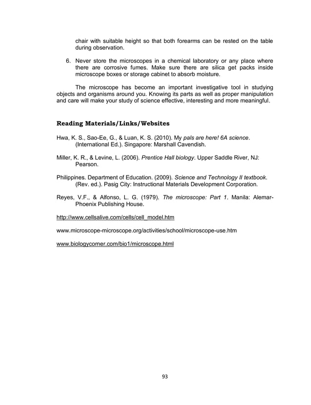 Grade 7 Learning Module in Science (Quarter 1 to 4)