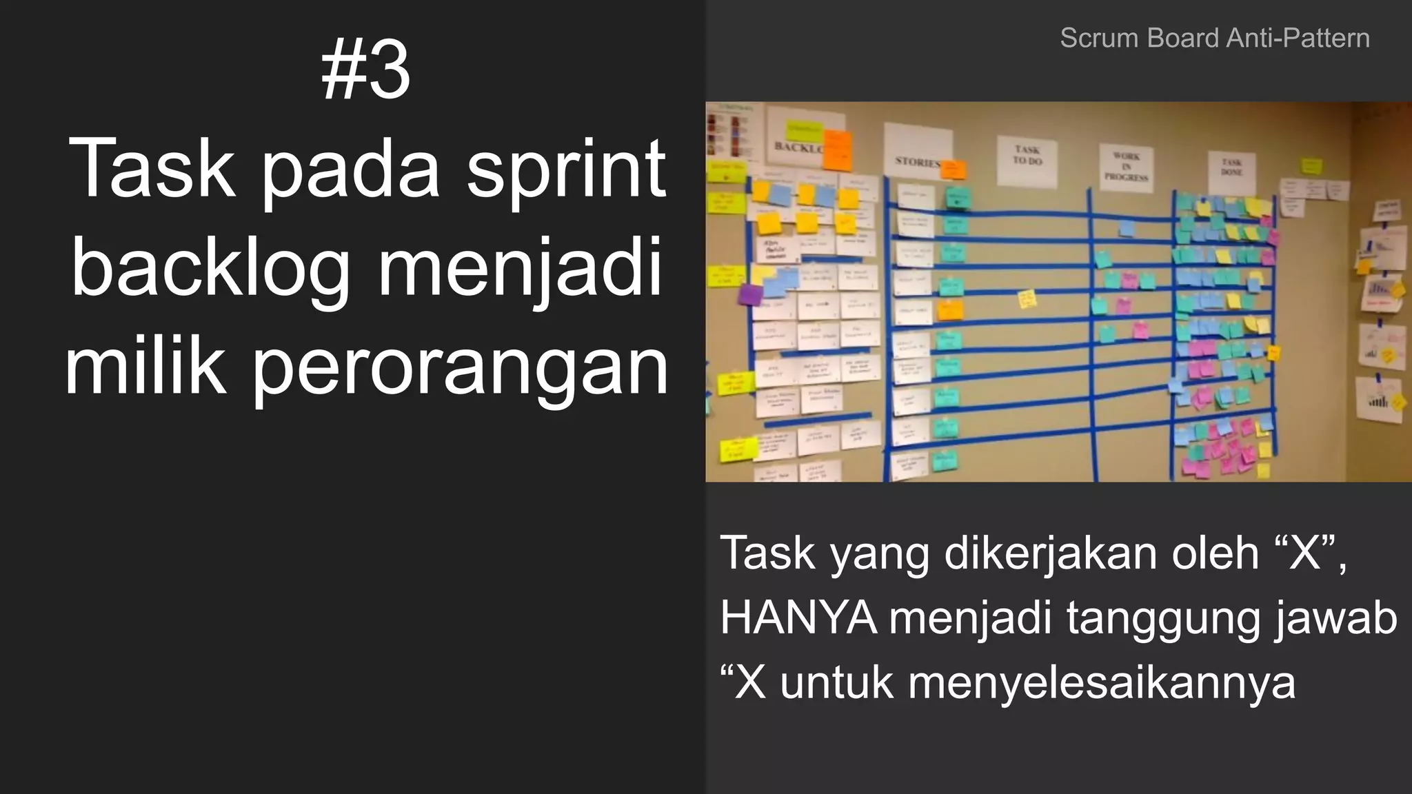 7 scrum anti pattern dalam implementasi scrum board #global azure19 bdg | PPT