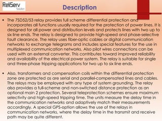 7SD5 Relay | PDF