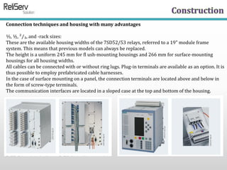 7SD52/53 Line Differential Protection Relay | PDF