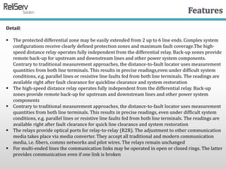 7SD52/53 Line Differential Protection Relay | PDF
