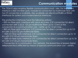 7SD61 Cable Differential Protection Relay | PDF