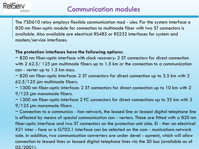 7SD610 Universal Differential Protection Relay | PDF ...