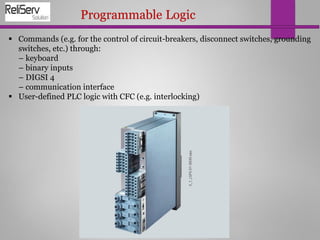 7SD80 Cable Differential Relay | PDF