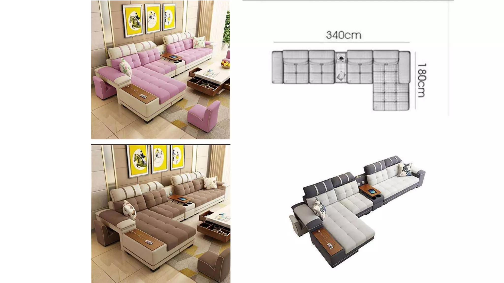 7 Seater Sofa, 7 Seater Sofa Set, Seven Seater Sofa, 7 Seater L Shape ...