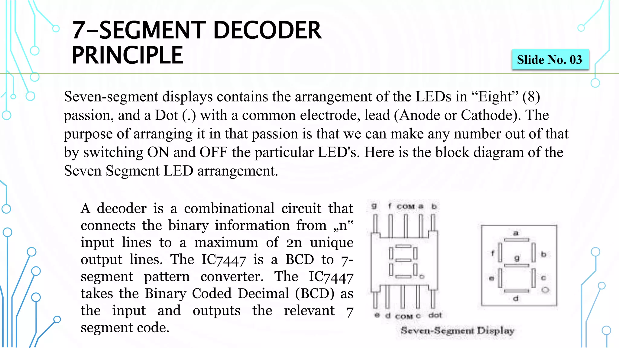 7 Segment Decoder | PPTX