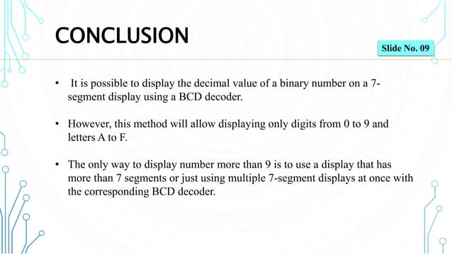 7 Segment Decoder | PPTX