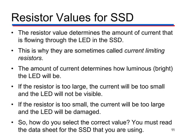 7 segment display.ppt | Consumer Electronics | Technology & Computing