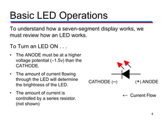 7 segment display.ppt | Consumer Electronics | Technology & Computing