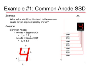7 segment display.ppt | Consumer Electronics | Technology & Computing