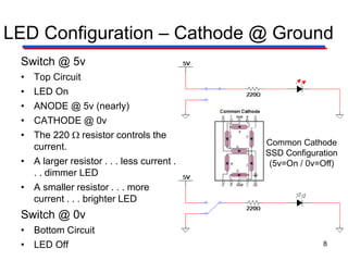 7 segment display.ppt | Consumer Electronics | Technology & Computing