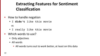 Sentiment analysis in machine learning using python | PDF