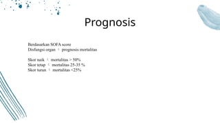 sepsis definisi patofis diagnosis tatalaksana komplikasi | PPTX