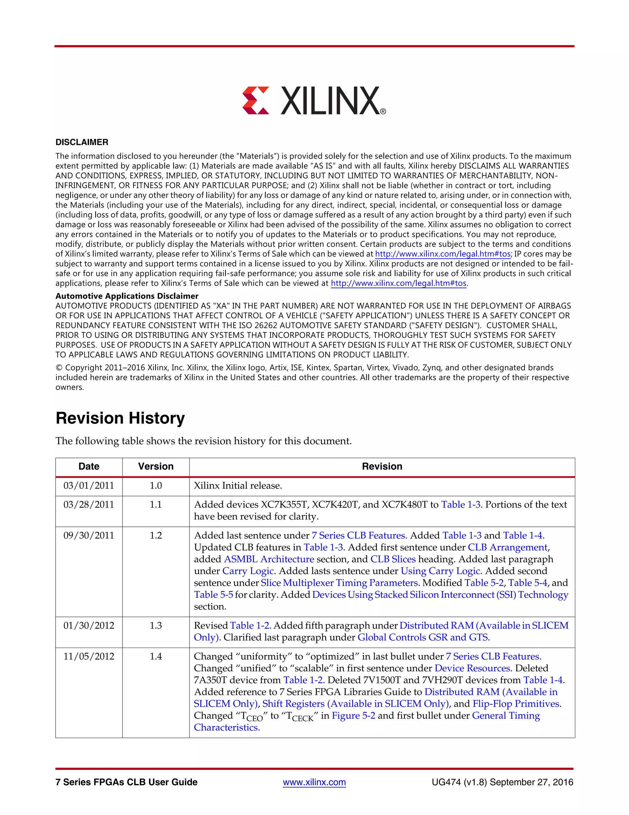 7 Series FPGAs Configurable Logic Block__User Guide__ Unit 5.pdf