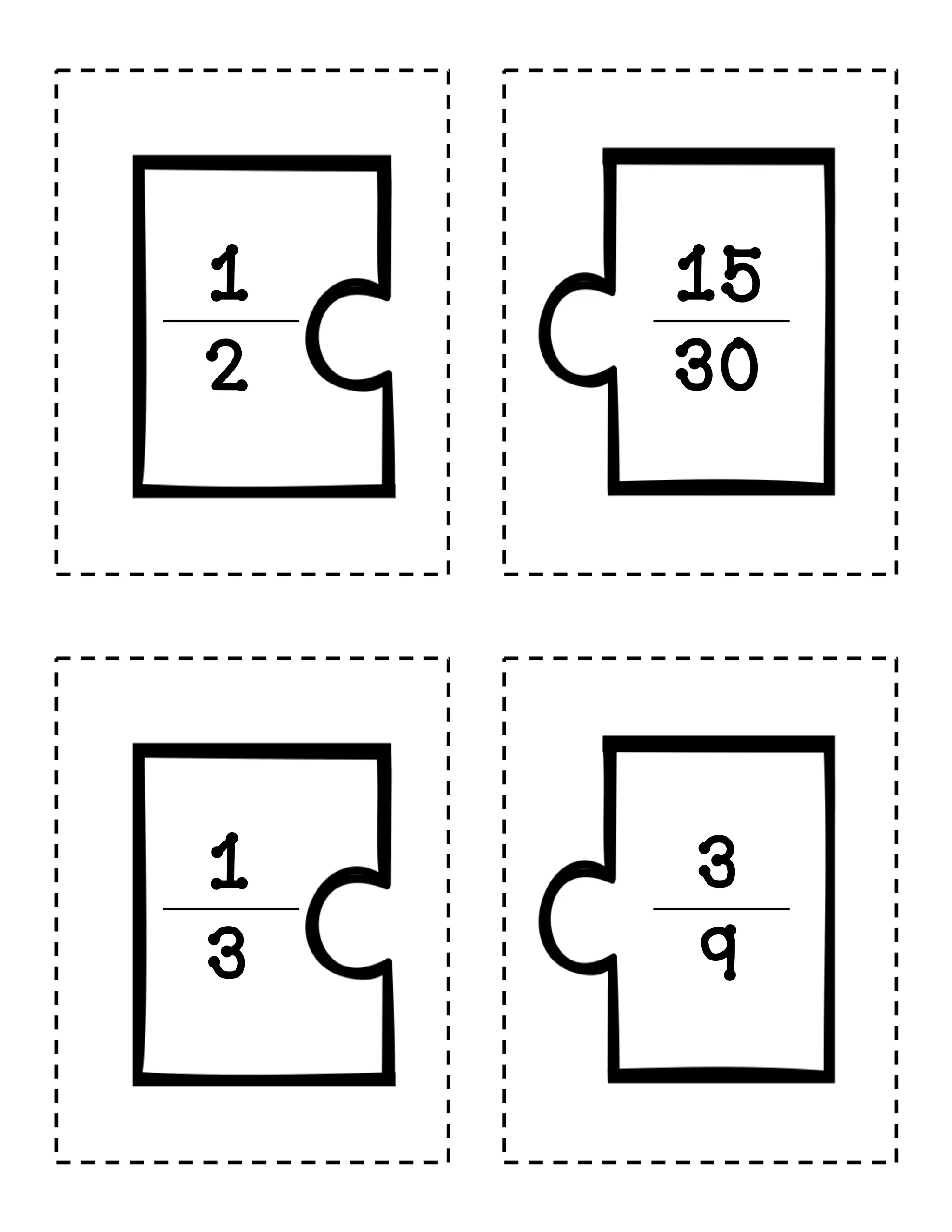Equivalent fractions 2 | PDF