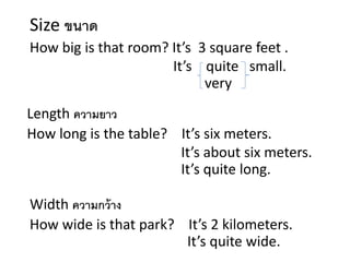 Shape Amount Quantity and Size | PPTX