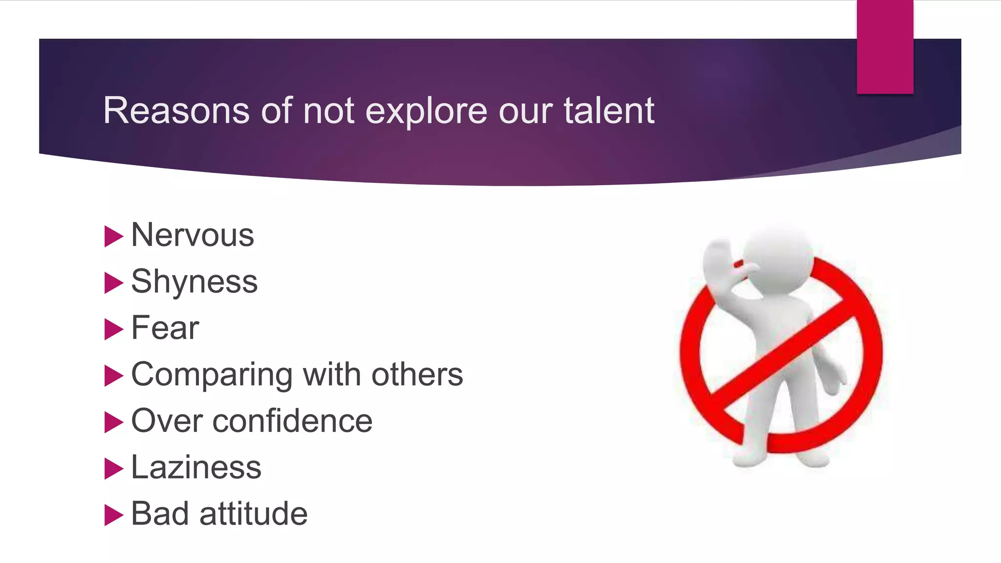 explore talent | PPTX