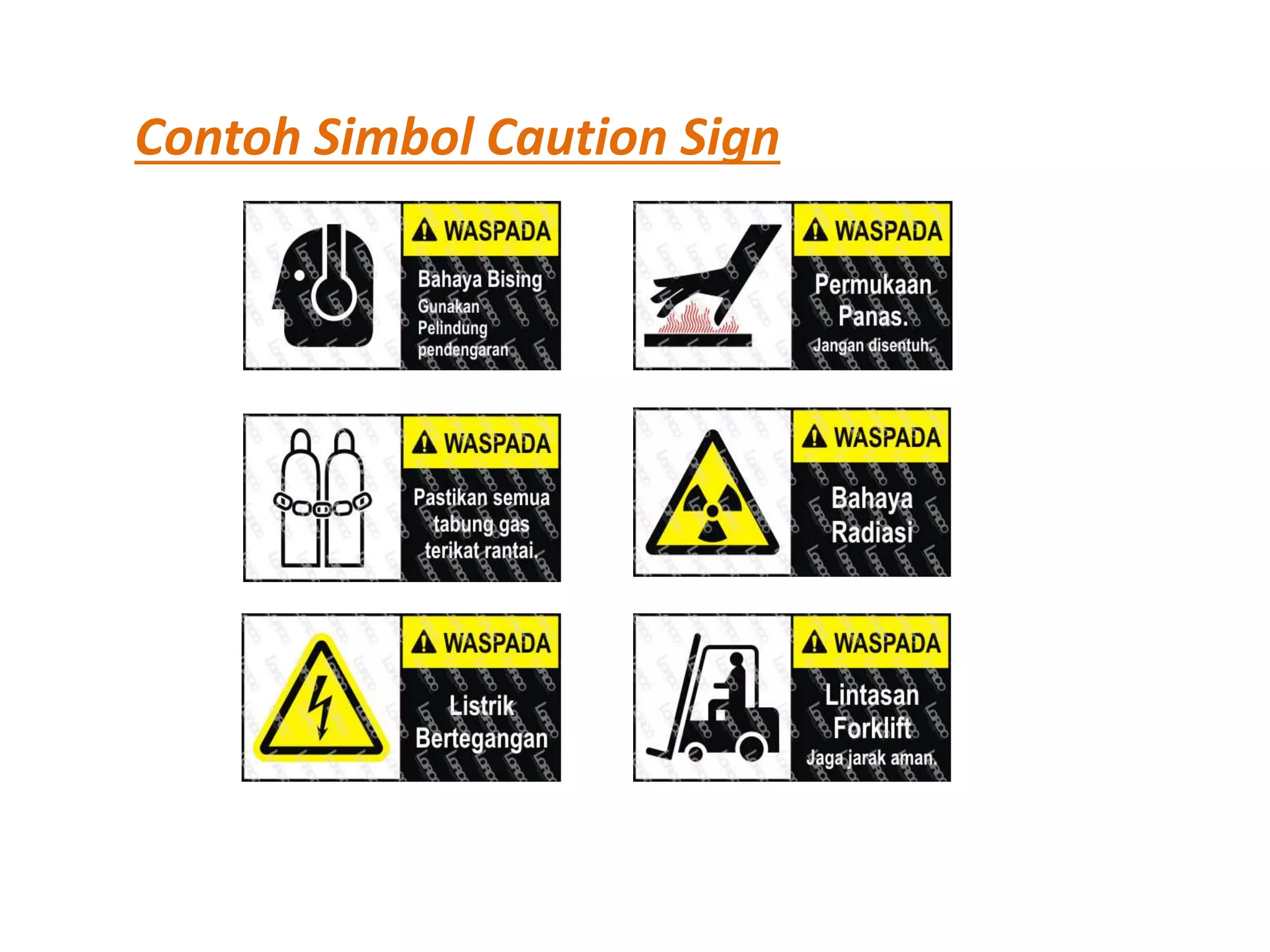 7 simbol simbol k3 dan tanda-tanda bahaya | PPTX