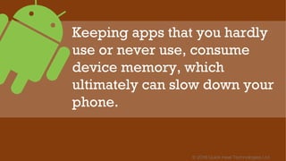 7 Simple Tips to Take Care of your New Android Phone | PDF