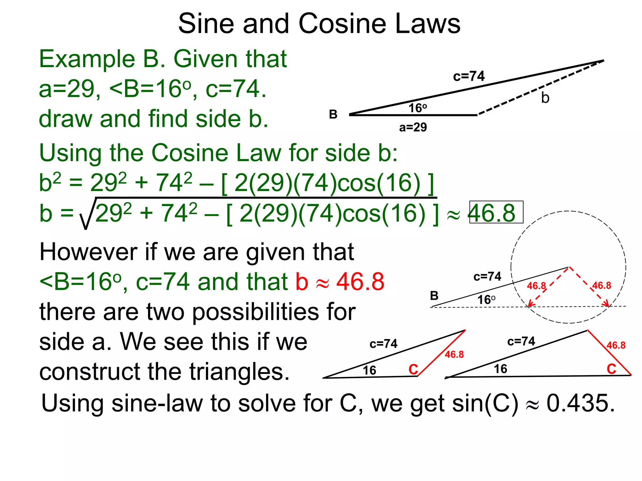 7 sine and cosine laws | PPTX