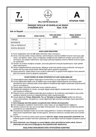 7 sinif a | PDF