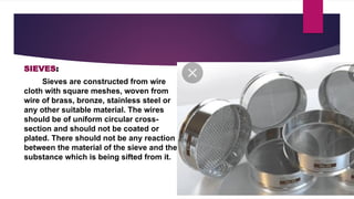 PHARMACEUTICAL ENGINEERING, SIZE SEPARATION, BPHARMACY | PPTX