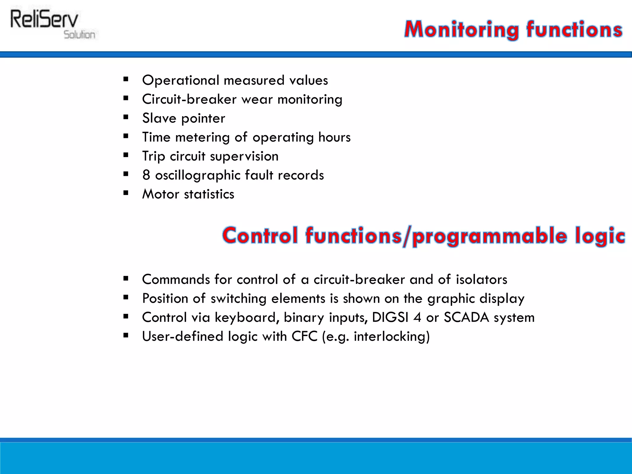 7SJ61 Over Current Relay | PDF