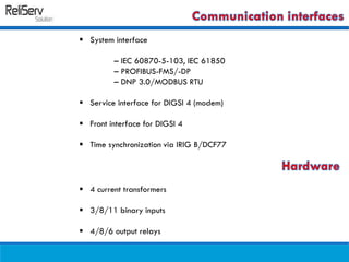 7SJ61 Over Current Relay | PDF