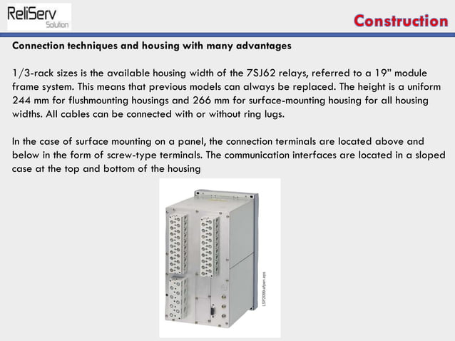 7SJ62 Multifunction Over Current Protection Relay | PDF | Home ...