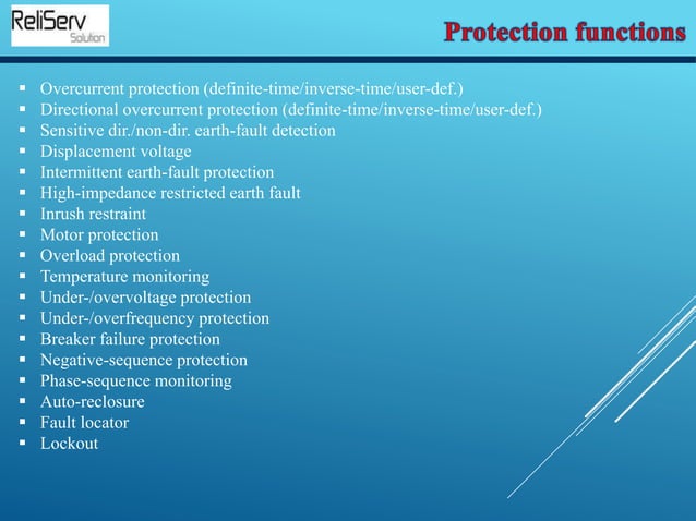 7SJ63 BCPU Multifunction Protection Relay | PDF