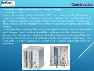 7SJ63 BCPU Multifunction Protection Relay | PDF