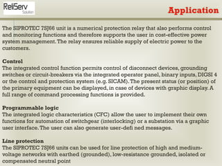 7SJ66 BCU Protective Relay | PDF