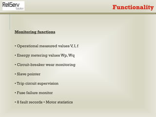 7SJ66 BCU Protective Relay | PDF