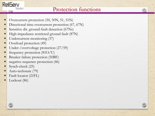 7SJ80 Overcurrent Relay | PDF