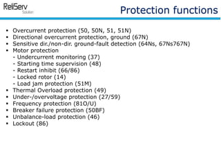 7SK80 Motor Protection Relay | PDF
