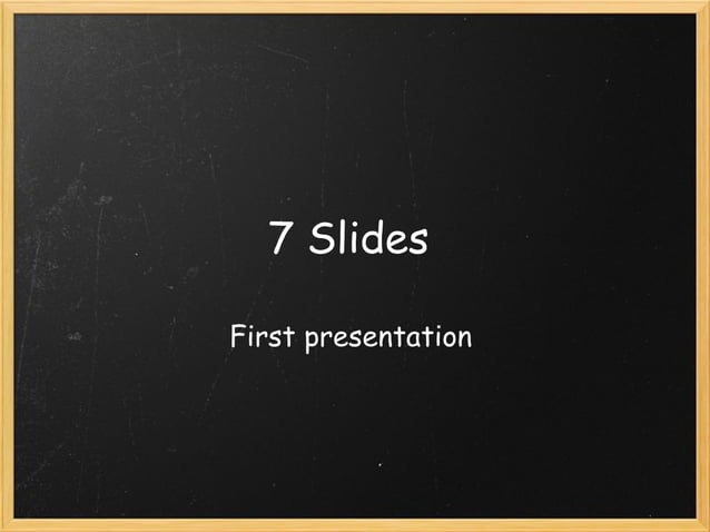 7 Slides | PPT