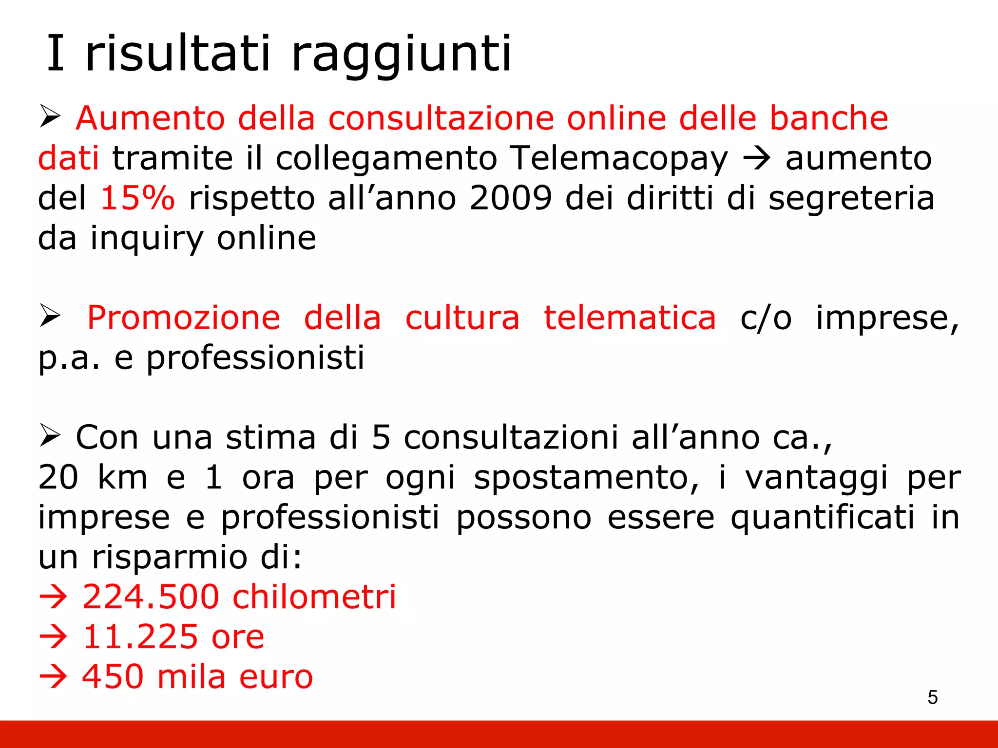 cciaa pordenone - 7 slides | PPT